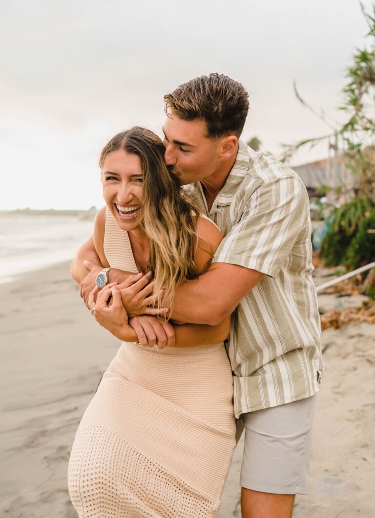 Cass + Brendan | San Onofre Beach Couples Shoot - Hannah Smith ...